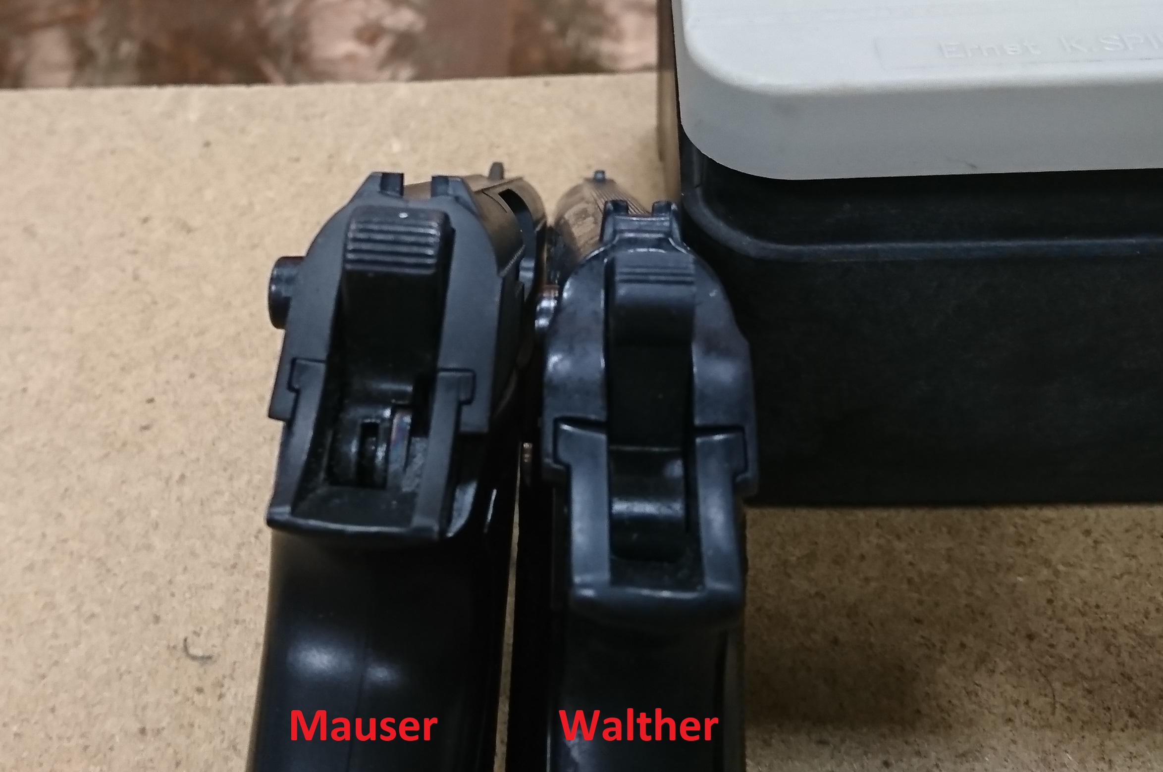 Comparatie acuratete CZ 83 Rubber vs. Mauser HSc 90T (arme cu bile de ...