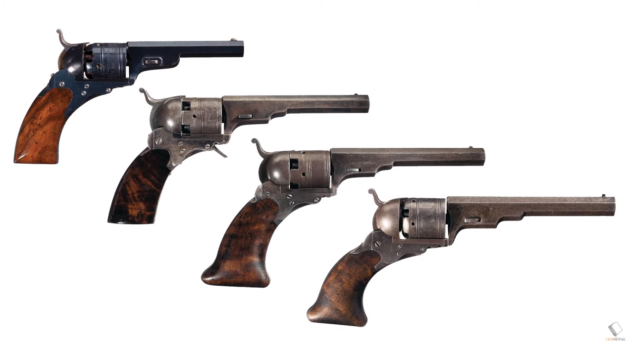 Colt: Evolutia revolverelor cu percutie, de la Paterson 1836 la Navy ...