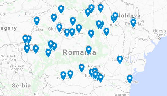 Lista poligoanelor de tragere din Romania si din Republica Moldova ...